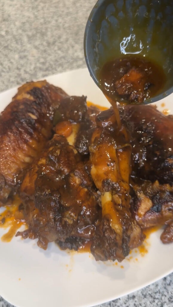 Jamaican Brown Stew Turkey Wings - Jerk Tavern